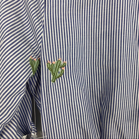 Modcloth | Dresses | Modcloth Cactus Pin Stripe Dress Sz Nwt | Poshmark